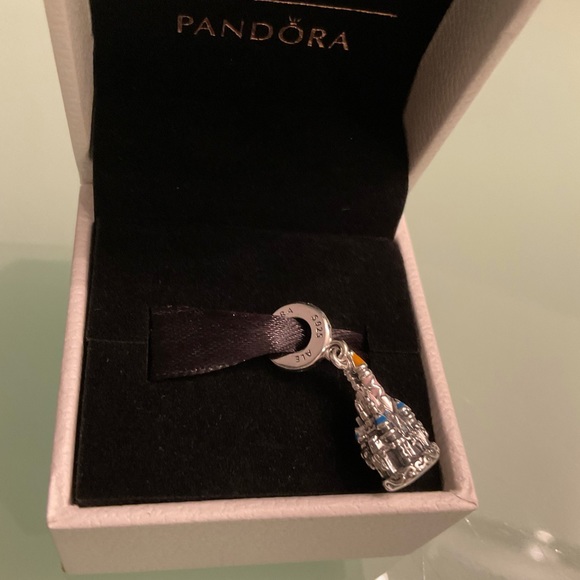 Pandora | Jewelry | Pandora Disney 5th Anniversary Castle Charm | Poshmark